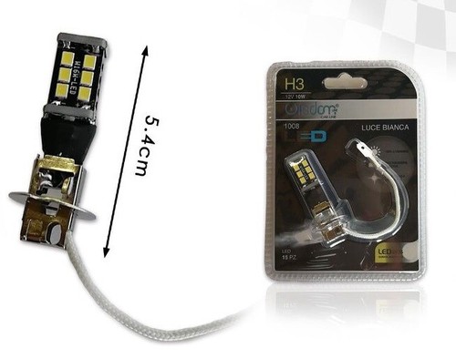 Ampoule Lampe Feux Voiture LED 1008 H3 12V 10W Lumière Blanche Wis | eBay