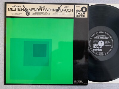 NATHAN MILSTEIN MENDELSSOHN BRUCH VIOLIN CONCERT | eBay