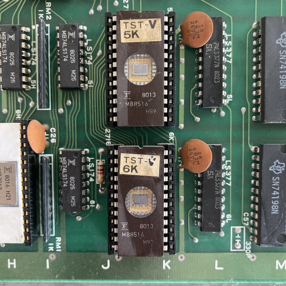 COIN OP VIDEO GAME ARCADE 2 BOARD SET MAYBE NINTENDO SPACE FIREBIRD ...