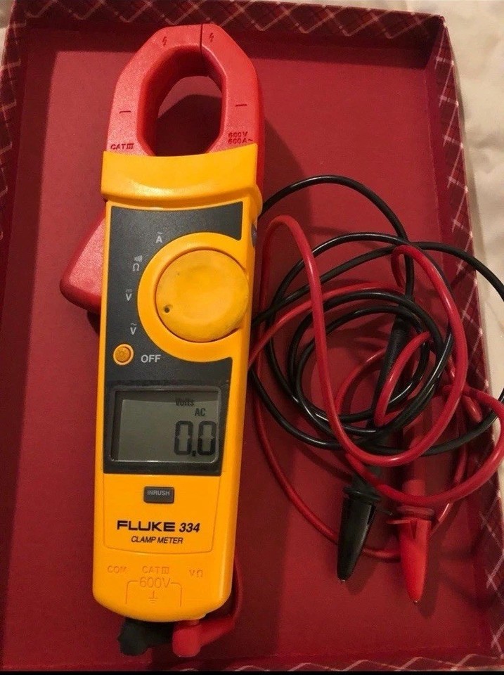 Fluke 334 600v clamp meter | eBay