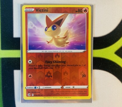 Pokémon TCG | Victini | Fusion Strike #36 | Reverse Holo | eBay