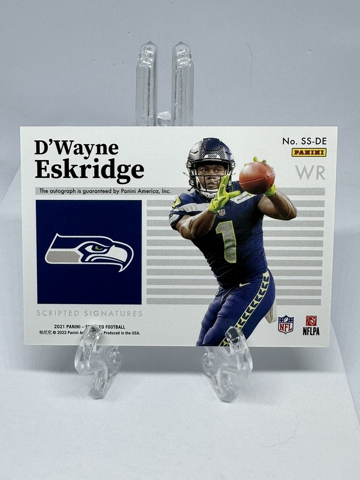 2021 Encased Scripted Signatures D’wayne Eskridge 20/35 | eBay