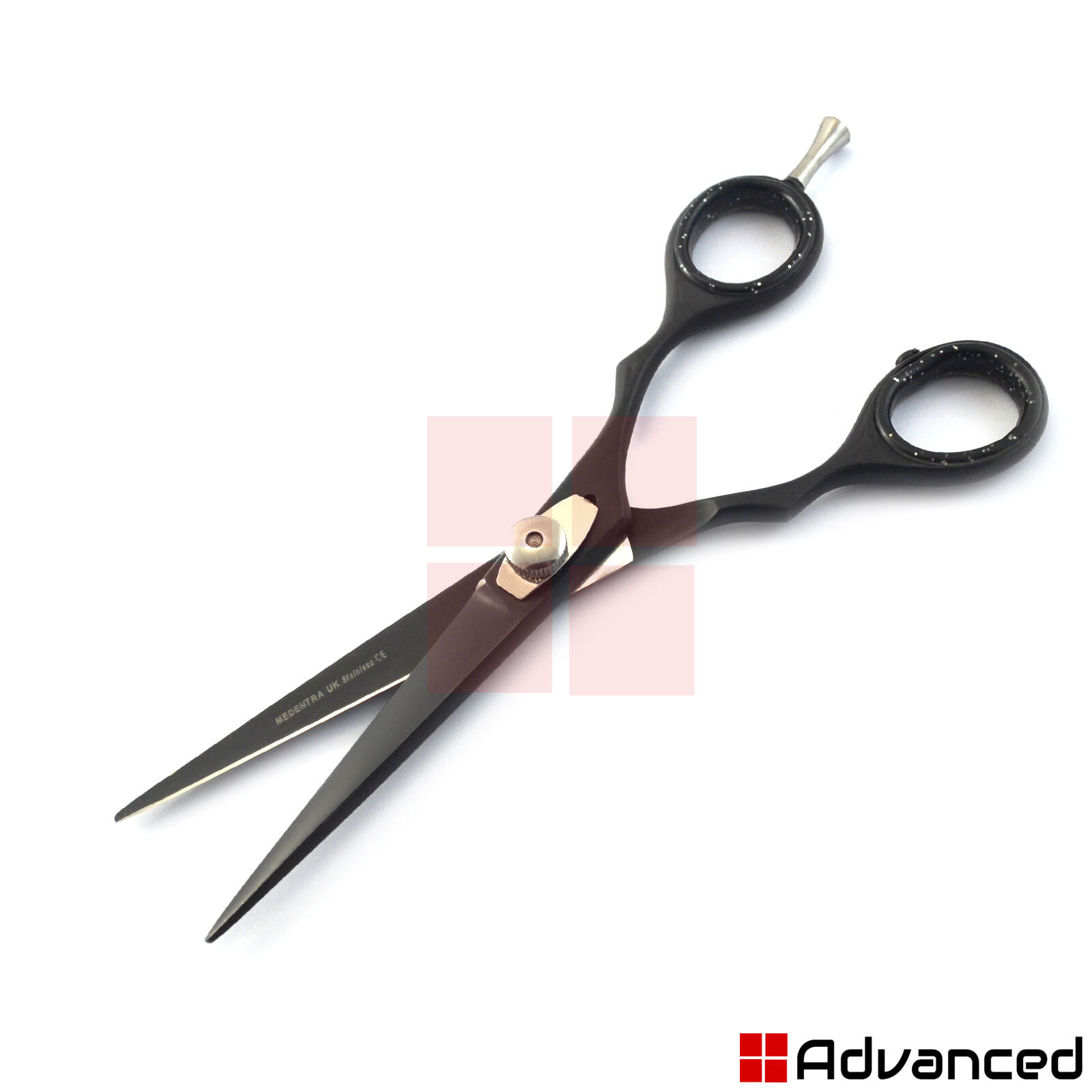 Black Barber Shaving Razor Shavette Hair Cutting Scissors Shears Salon ...