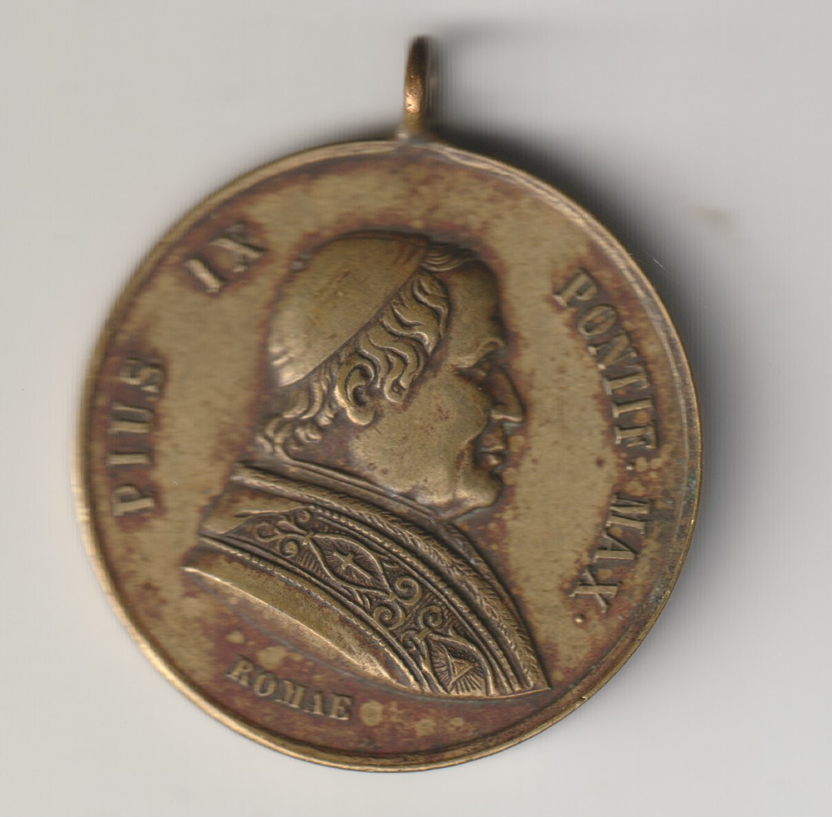 Vatican-Pope PIE/ PIUS IX -Church Of S. Peter-Rome | eBay