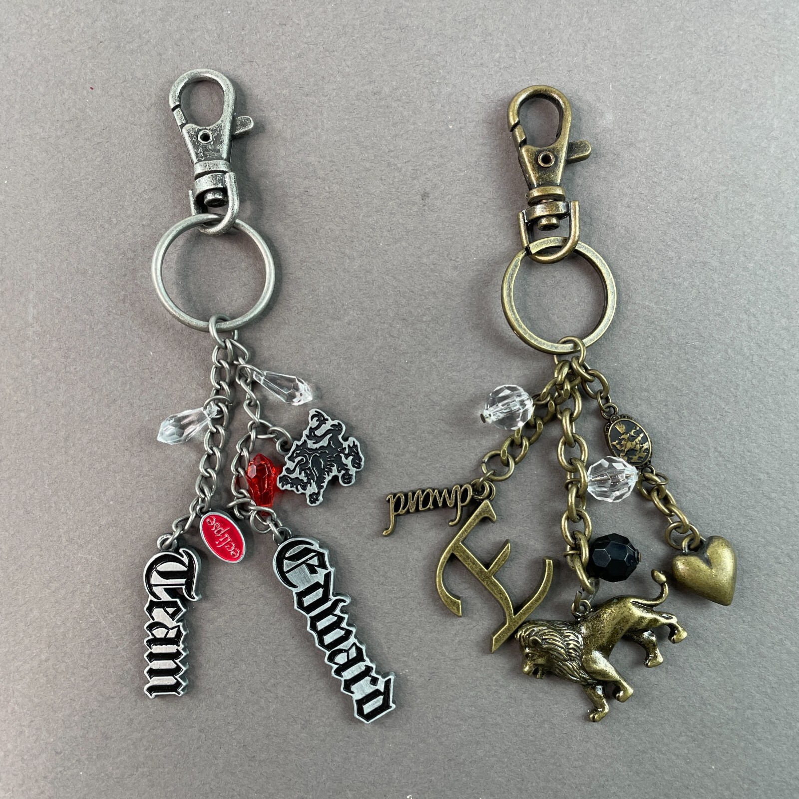 Twilight Saga Y2K Edward Charm Keychains Lot of 2 | eBay
