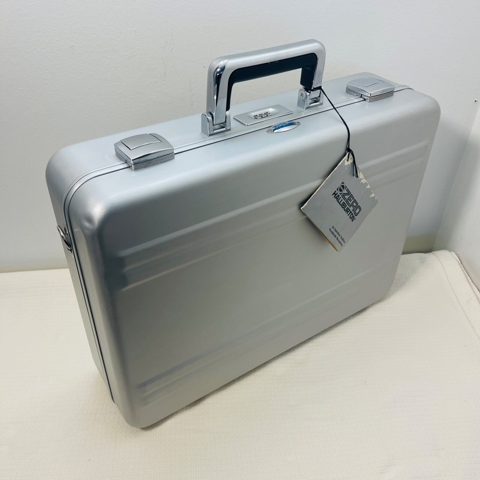 Zero Halliburton LT-SI Aluminum Laptop Case w/Removable portfolio case ...