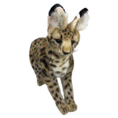 Hansa Serval Cat soft plush toy 18"/46cm African Serval Cat Stuffed ...