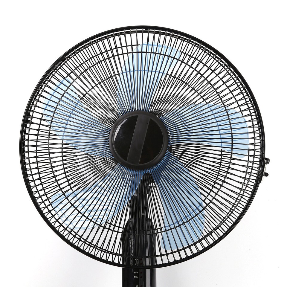 Plastic Fan Blade 12/16 inch with Nut Cover Replacement Table Fanner ...