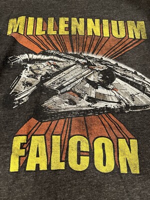 Star Wars Millennium Falcon Graphic Tee 2XL | eBay