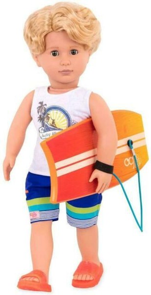 Our Generation Gabe Boy Doll with Surfboard ( 70.31197C1Z) for sale ...
