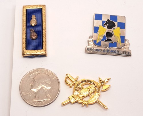 3 US ARMY INSIGNIA LAPEL PINS INSPECTOR GENERAL PRESIDENTIAL CITATION ...