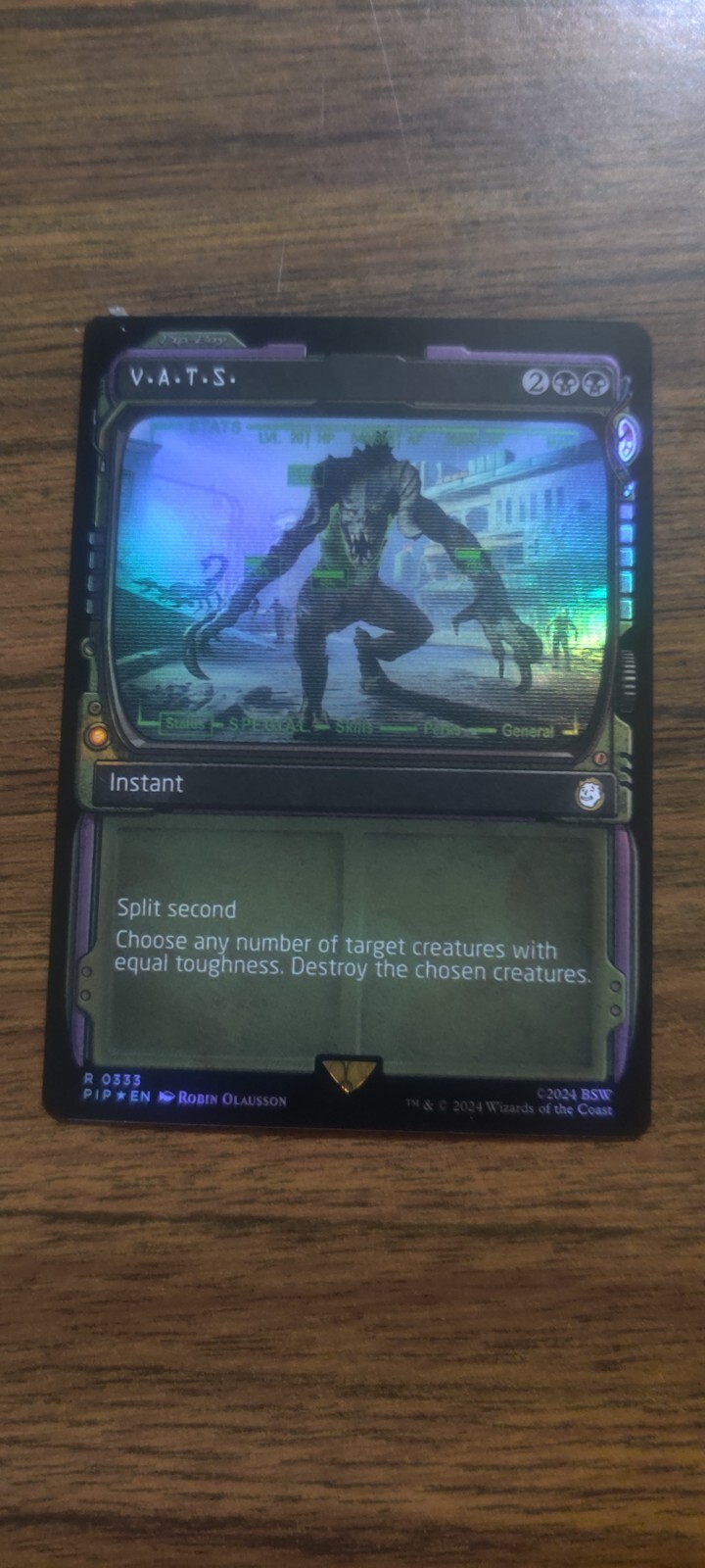 mtg v.a.t.s. showcase foil pip | eBay