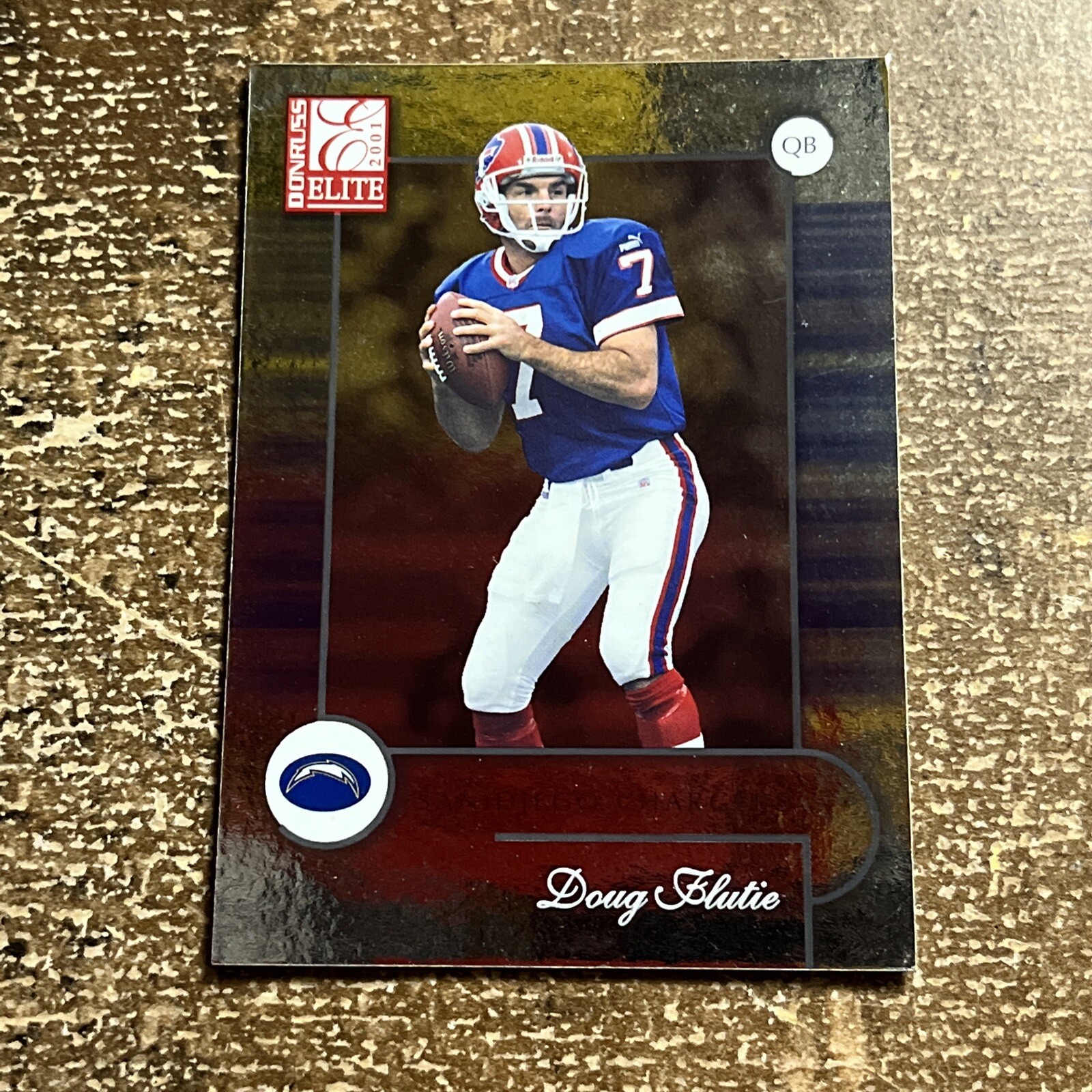2001 Donruss Elite Football Card #10 Doug Flutie Chargers | eBay