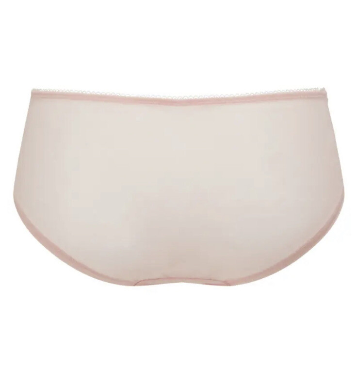 Gossard Superboost Lace Short Briefs Underwear Low Cut Pink Silver UK ...