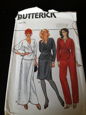 Butterick 4605 Tunic, Skirt, Pants Size 12 Uncut | eBay
