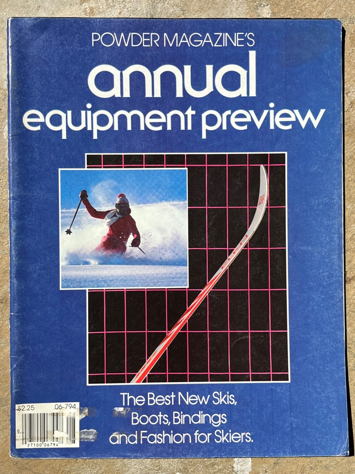 Powder Magazine 1980 Annual Equipment Preview Vintage Skiing | eBay