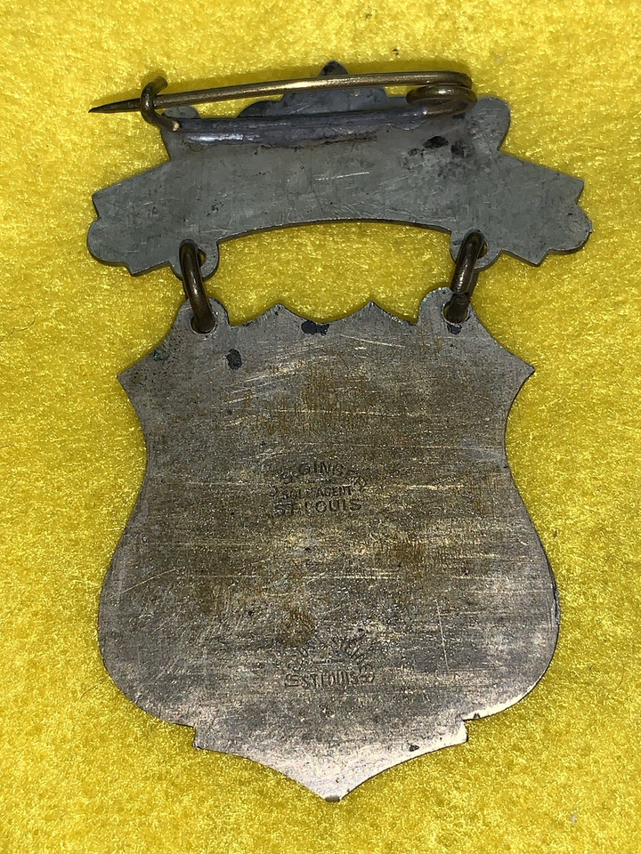 Civil War Company K 1st Ohio Cavalry Shield Ladder Badge D.G Hahn -J.S ...