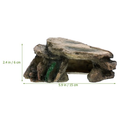 Crab Habitat Turtle Terrace Fish Tank Accessories Animal Spider | eBay