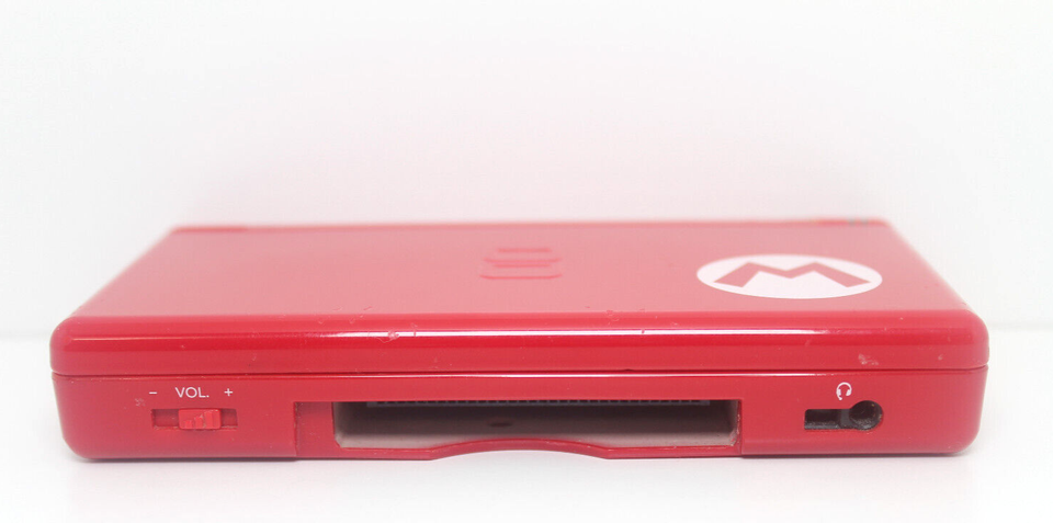 Nintendo DS Lite (Limited Edition Mario Red) Genuine Handheld Console ...