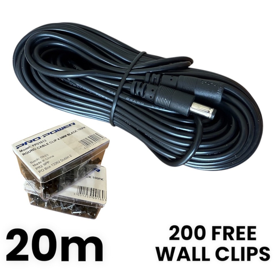 TP-Link Tapo Camera Power Extension Cable 3M 5M 10M 15M 20M 30M White ...