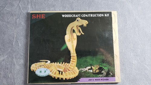 Snake WoodCraft Construction Kit 3D Wooden Puzzle | eBay