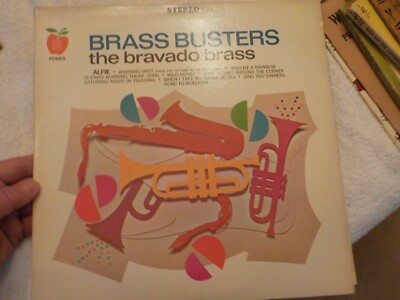 LP RECORD BRASS BUSTERS THE BRAVADO BRASS DS 411 POWER APPLE HONEY ...