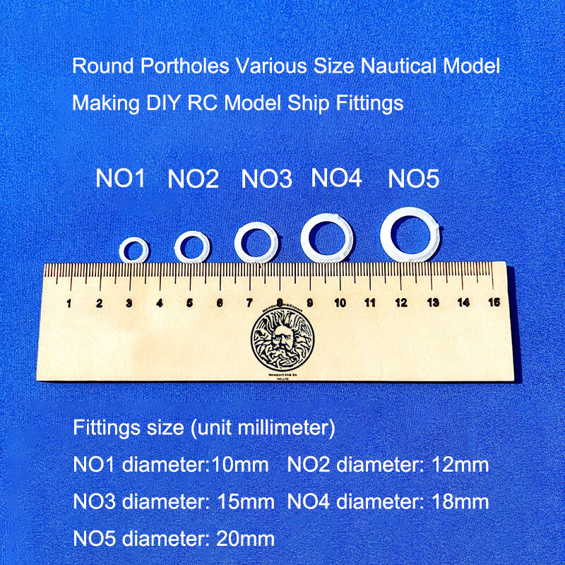 Round Portholes Various Size Nautical Model Making DIY RC Model Ship ...