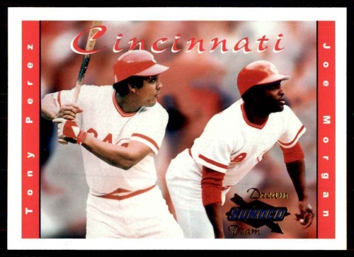 2001 Sunoco Dream Team Tony Perez/Joe Morgan 101 Baseball Cards #3 OF ...
