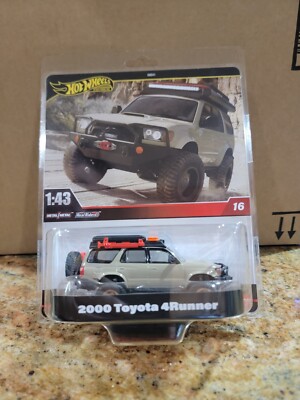 Hot Wheels Premium 1:43 2000 Toyota 4Runner Overlander Real Riders ...