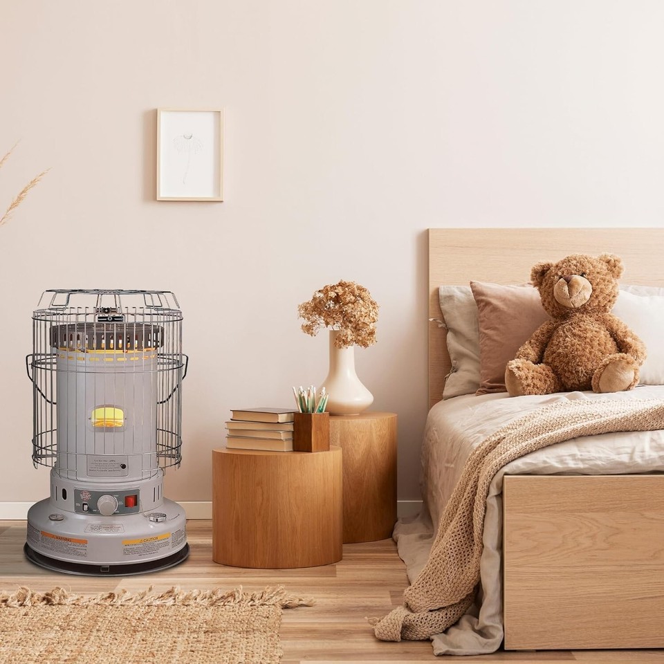 Kero World KW-24H Indoor Kerosene Heater, Large - Gray | eBay