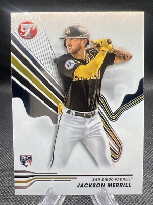 Jackson Merrill (RC) -2024 Topps Pristine -#156 San Diego Padres Rookie ...