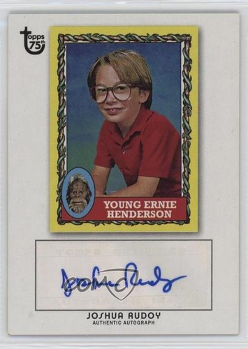 2013 Topps 75th Anniversary Pop Culture Auto Joshua Rudoy | eBay