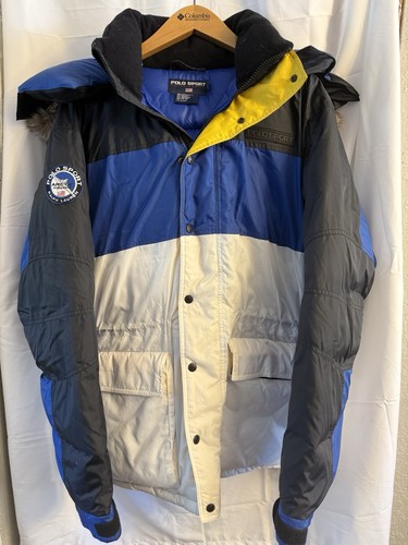 Vintage 90’s Polo Ralph Lauren Arctic Challenge Puffer Jacket Size ...