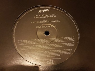 P*nut - Hey Hey Hey (12", Vinyl, Promo) New Zealand Underground Hip Hop ...