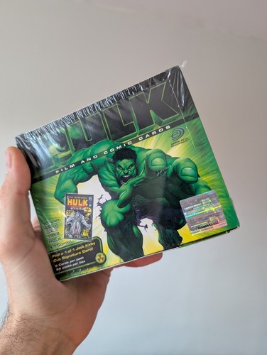 Upper Deck 2003 The Incredible Hulk Trading Card Box - Sealed 24 Pack ...