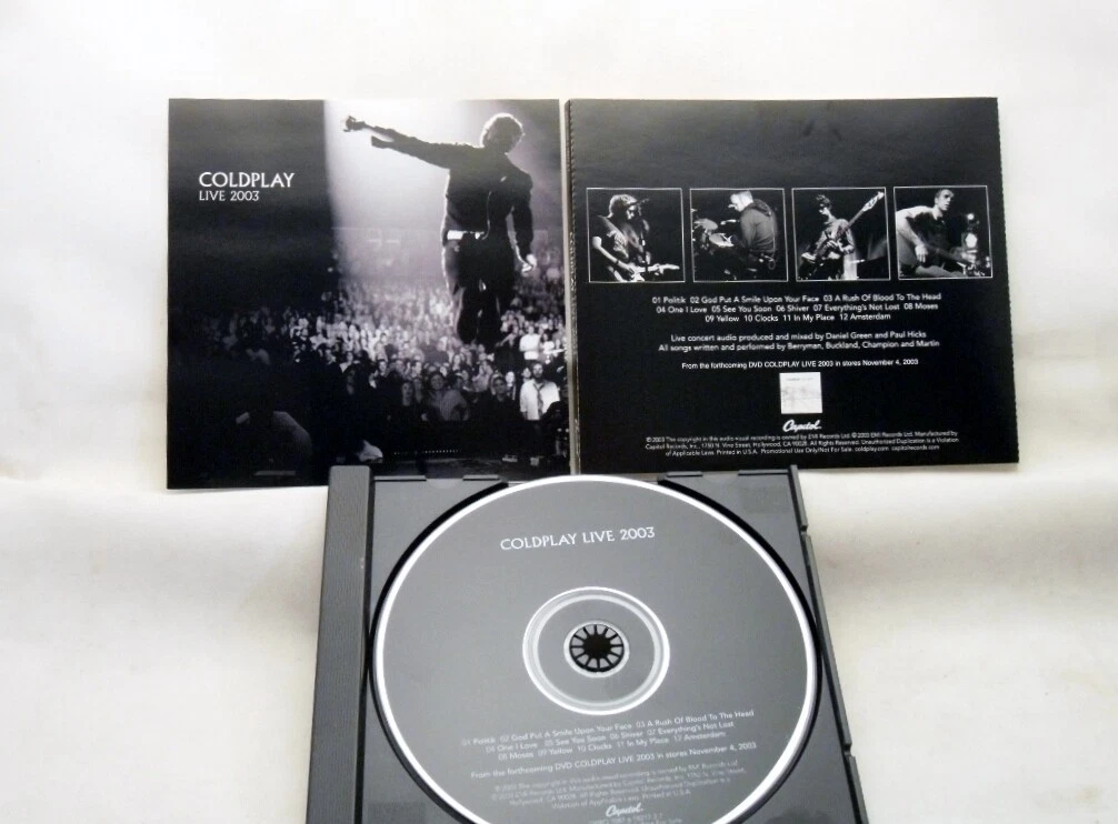 Coldplay Live 2003