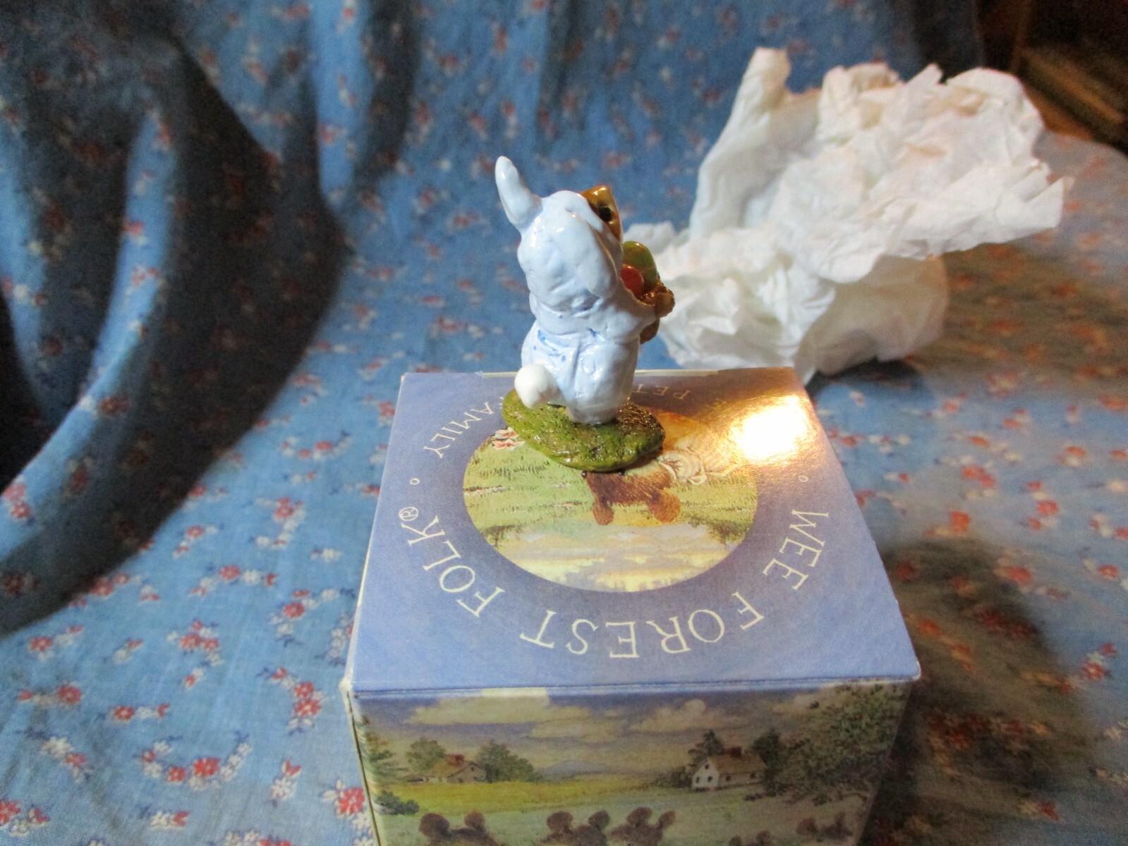 Wee Forest Folk Miniature Mice M-82 Easter Bunny-Mouse 1982 Annette ...