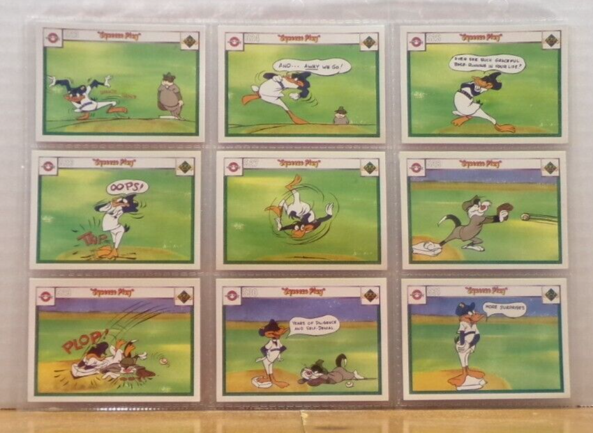 COOL LOONEY TUNES READY TO FRAME CARDS SHEET DAFFY DUCK SEATTLE ...