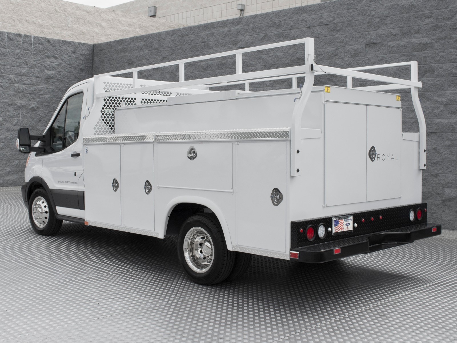 2014 – 2016 Ford Transit Dually 16” 6 lug Stainless Wheel Simulators ...