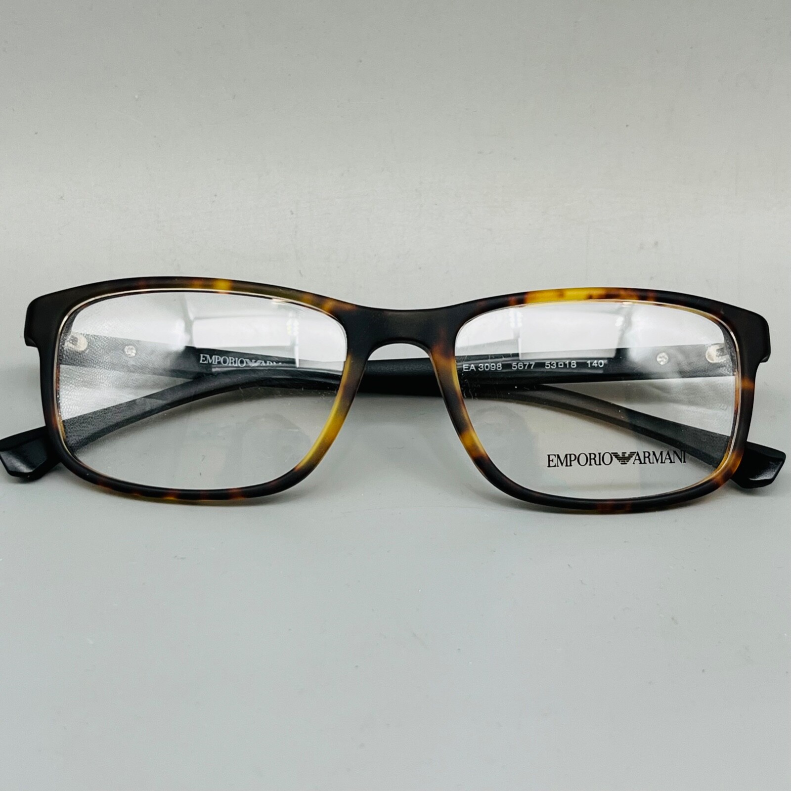 EMPORIO ARMANI EA 3098 / 5677 Eyeglasses Frames-53-18-140mm Havana ...