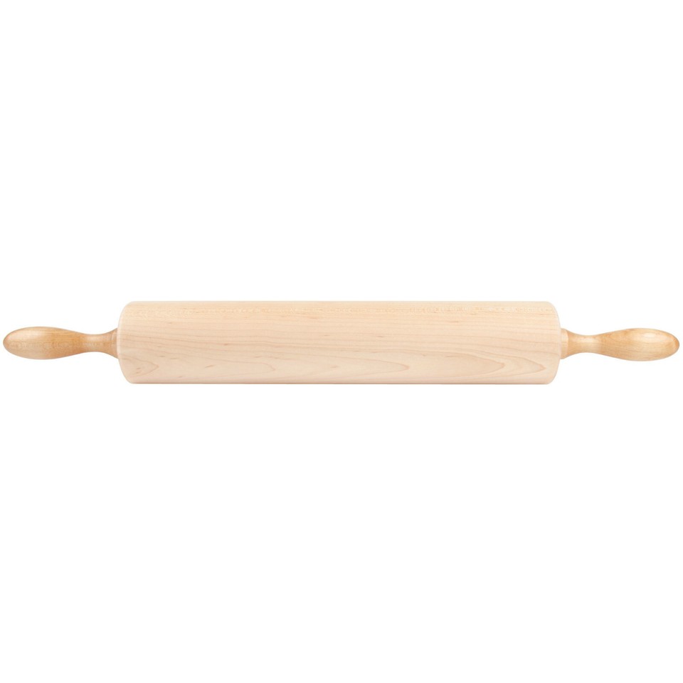 Ateco Maple Wood Professional Rolling Pin, Choose 12", 15", 18" | eBay