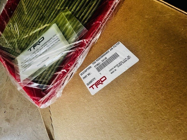 (1) Genuine Toyota Performance Air Intake System Trd PTR03-35160 | eBay