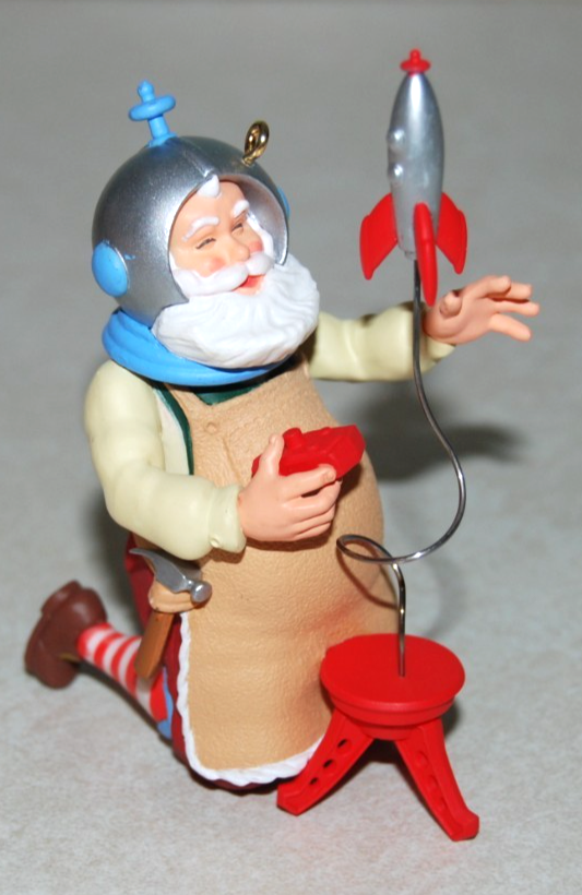 Hallmark Series Ornament Toymaker Santa 2013 Rocket Space Astronaut | eBay