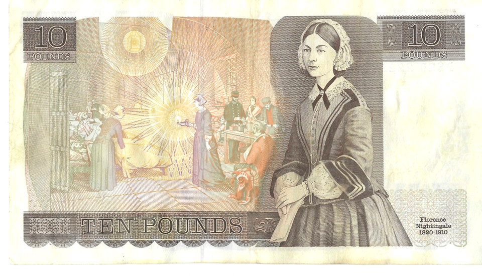 Bank of England Paper £10 Note Highly Collectable - Florence ...