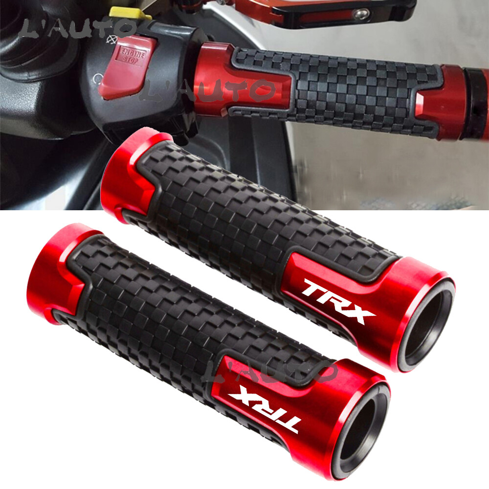 Red motorcycle Grips Handle Handlebar For Honda TRX 400EX 300EX 450R ...