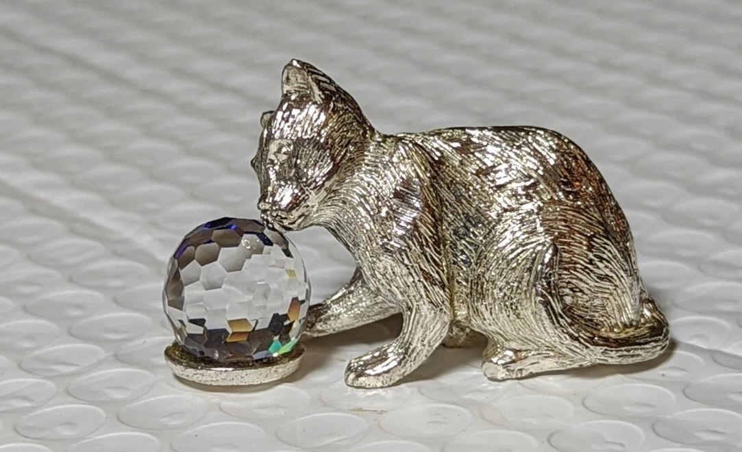 Swarovski Cat Figurines