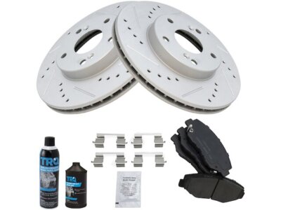 TRQ 19PY31G Front Brake Pad and Rotor Kit Fits 2014-2015 Acura ILX | eBay