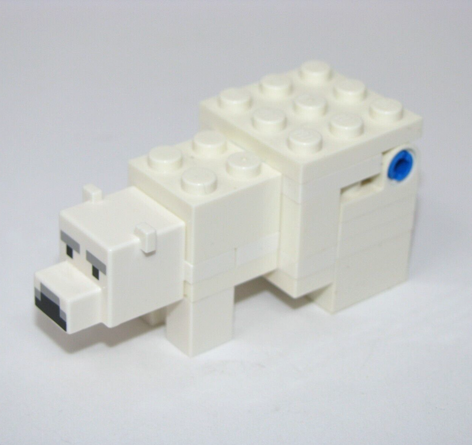 LEGO Minecraft Polar Bear Well Played Arctic Animal minebear02 | eBay