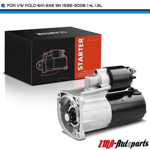 Starter Motor for Volkswagen Polo 6N1 6N2 9N 1996-2008 1.4L 1.6L BKY ...
