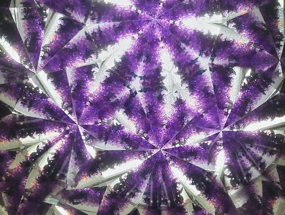 Stained glass triple oil wand kaleidoscope- beautiful moving images | eBay